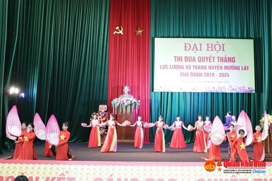 Đại hội Thi đua Quyết thắng lực lượng vũ trang huyện Mường Lát giai đoạn 2019-2024 thành công ...